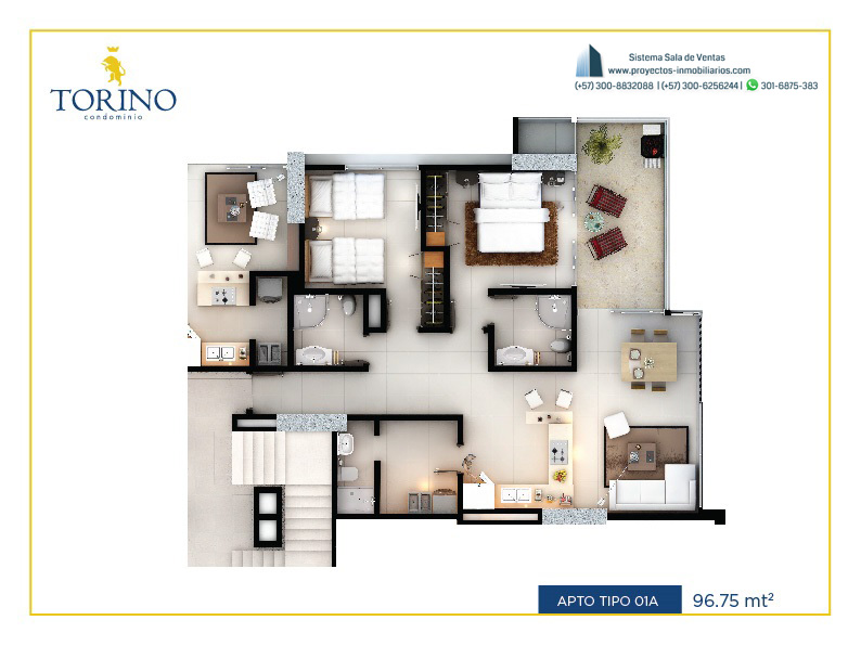 Apartamentos Torino Condominio en Cabrero|Cartagena