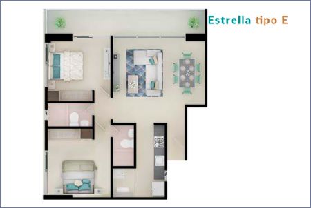 Apartamentos MIZAR en Manga