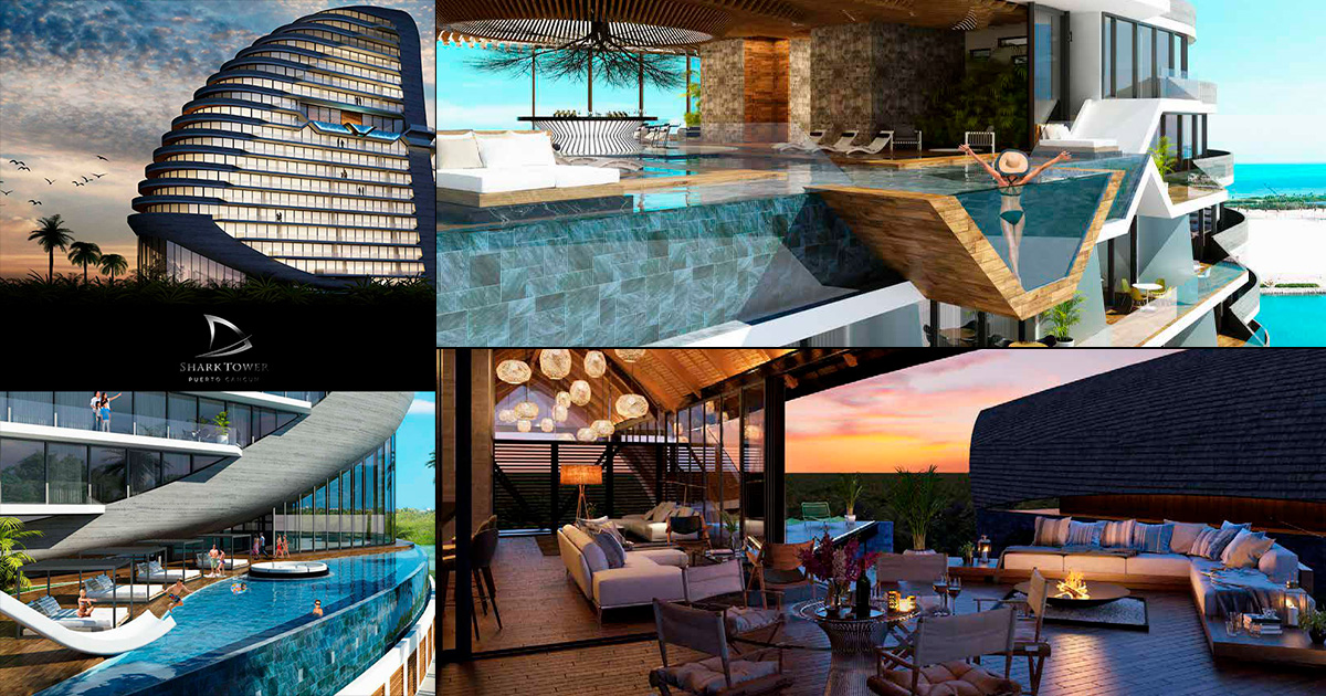 Departamentos Shark Tower en Cancún