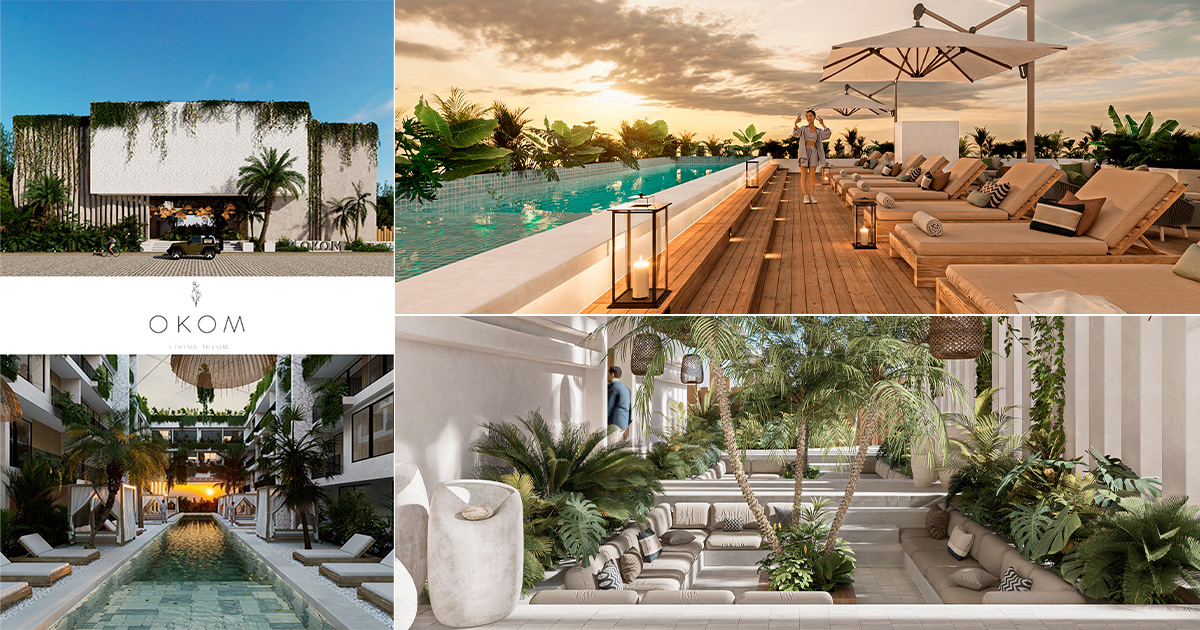 Apartments Okom Condo Living in Tulum